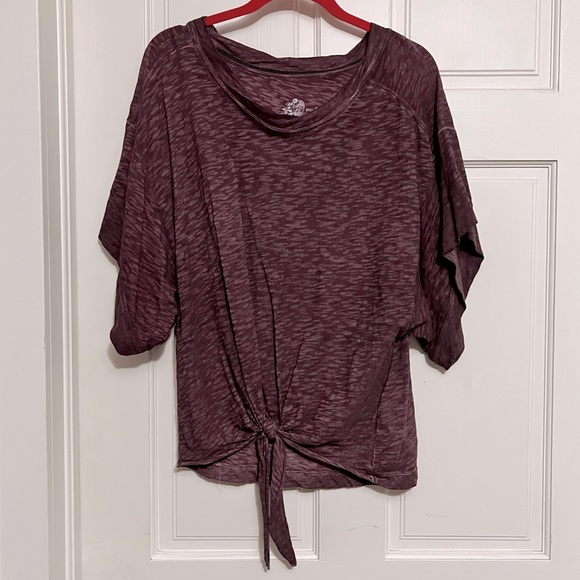 Anthropologie | Tops | Pretty Plum Top From Pilcro | Poshmark